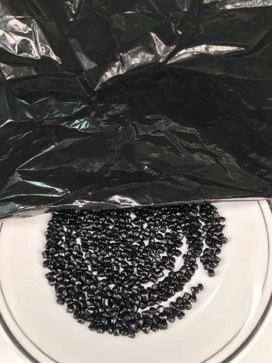 HDPE/PP/PE 45% Plastic Carbon Black Masterbatch - High Gloss Black
