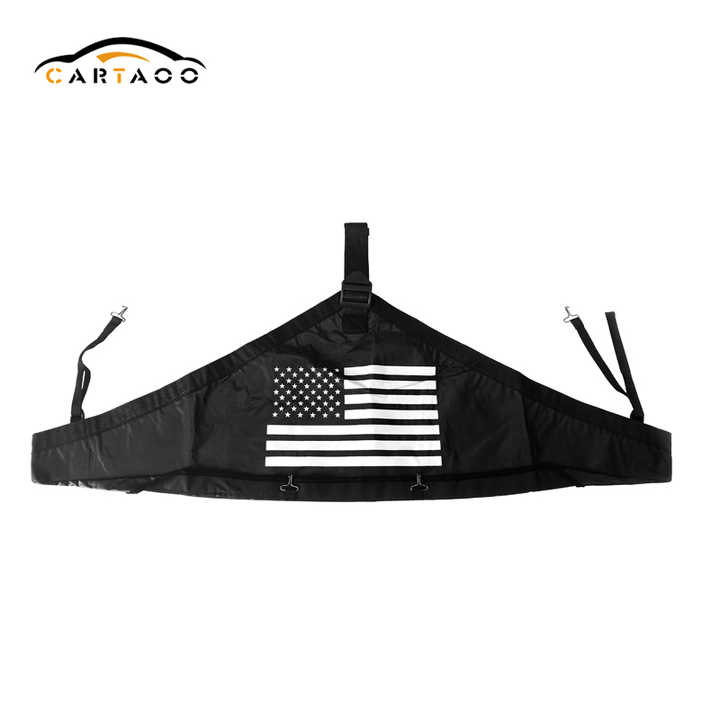 Cartaoo Engine Protect Hood Cover for Jeep Wrangler JK