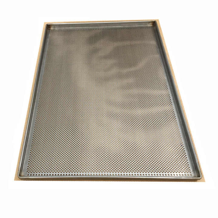 Stainless Steel Perforated Mesh Baking Tray for Drying Food