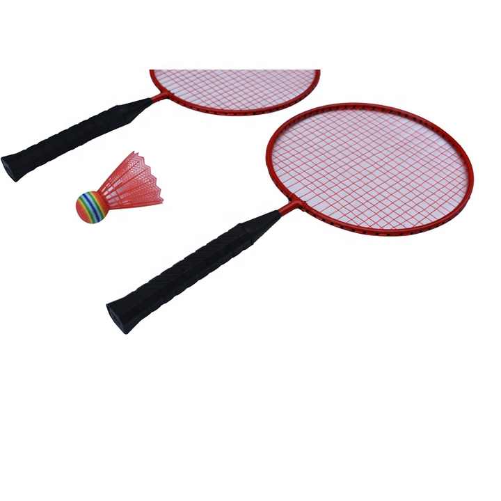 2 Player Outdoor Sports Toys - Steel Mini Short Badminton Racket for Kids