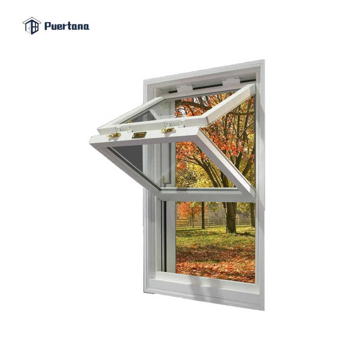 Aluminum Storefront Electric Vertical Sliding Bi-Folding Windows