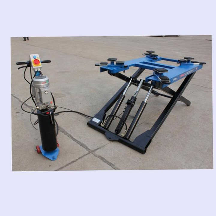 Portable Scissor Car Lift - Hydraulic Removable Auto Lift