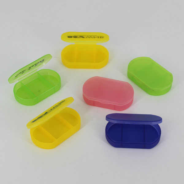 Wholesale Custom Available Colorful Plastic Pill Boxes