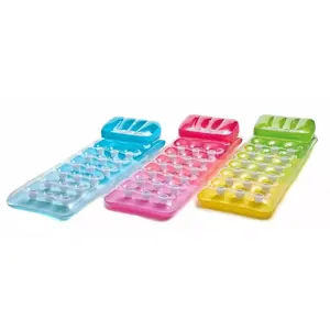 Intex 58890 Double Size With-in pillow Inflatable Float Swim Floating ...