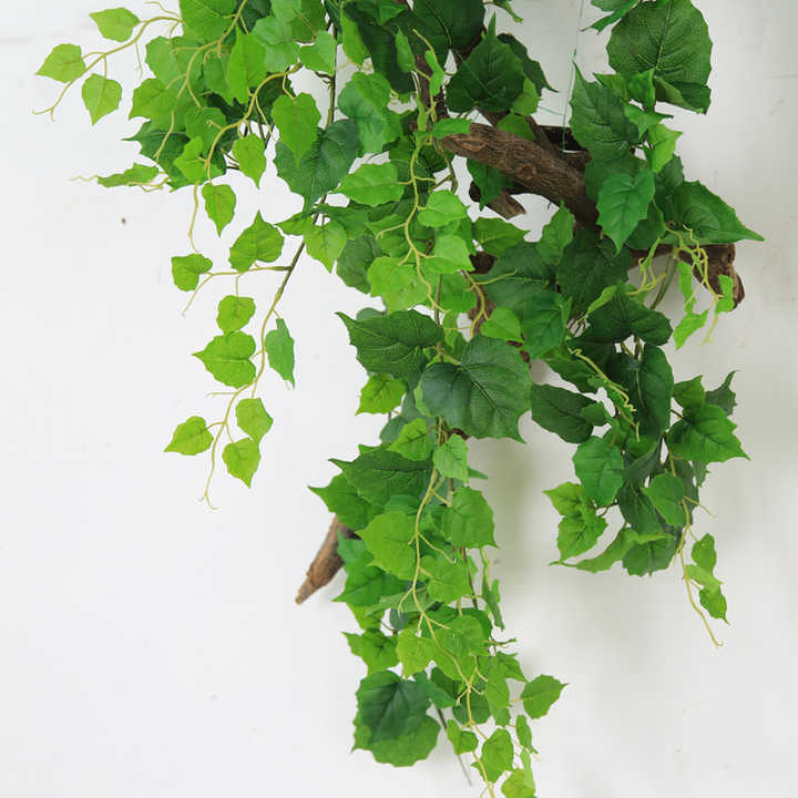 Artificial Ivy Leaves - 12 Pack Faux Leaf Hanging Plants