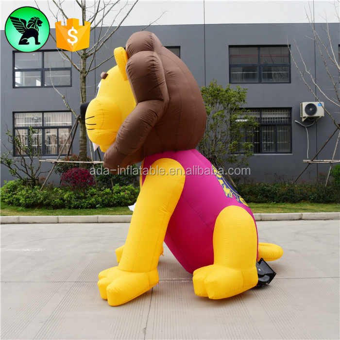 3m High Giant Inflatable Lion - Perfect for Events & Ads