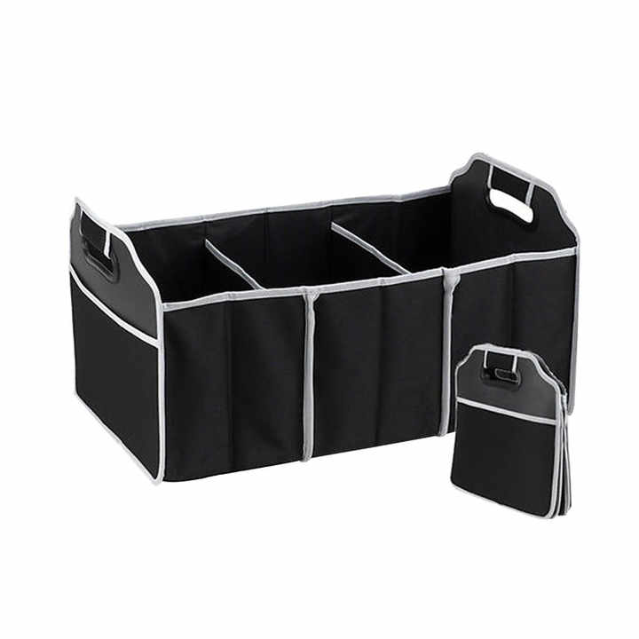 Multi-Pocket Car Organizer Large Capacity Folding Storage Bag Trunk ...