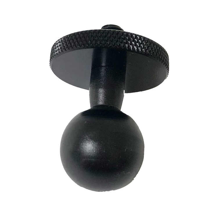 17mm Aluminum Mini Ball Adapter for Action Cameras & DSLR
