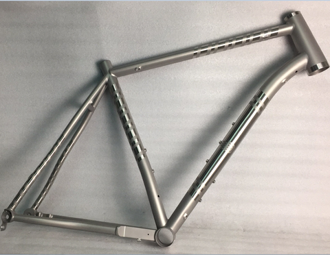 2019 Titanium Belt Drive Gravel Disc Bike Frame 3AL/2.5V