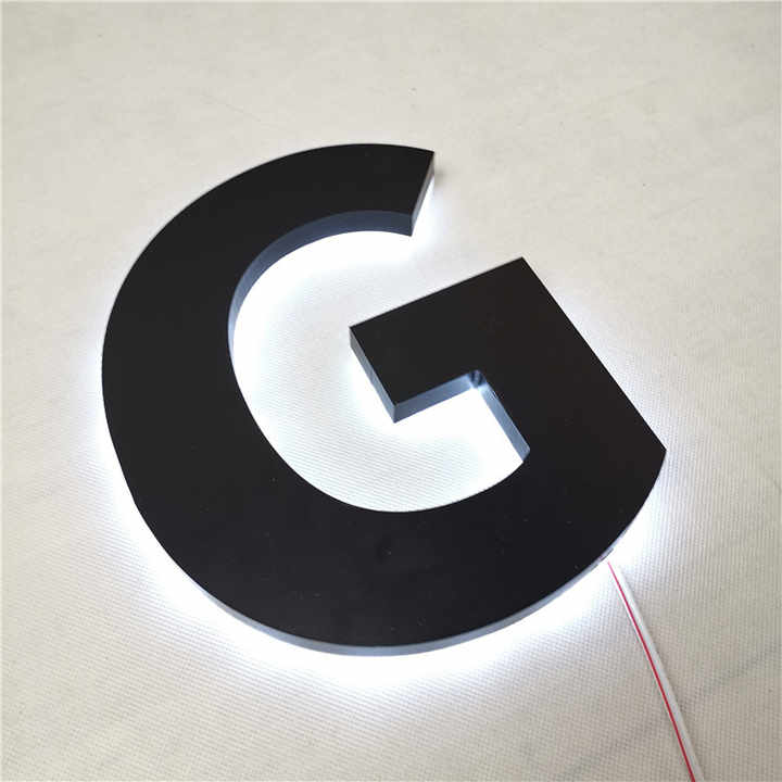 Backlit Company Signs - LED Edge-Lit Illuminated Street Signs