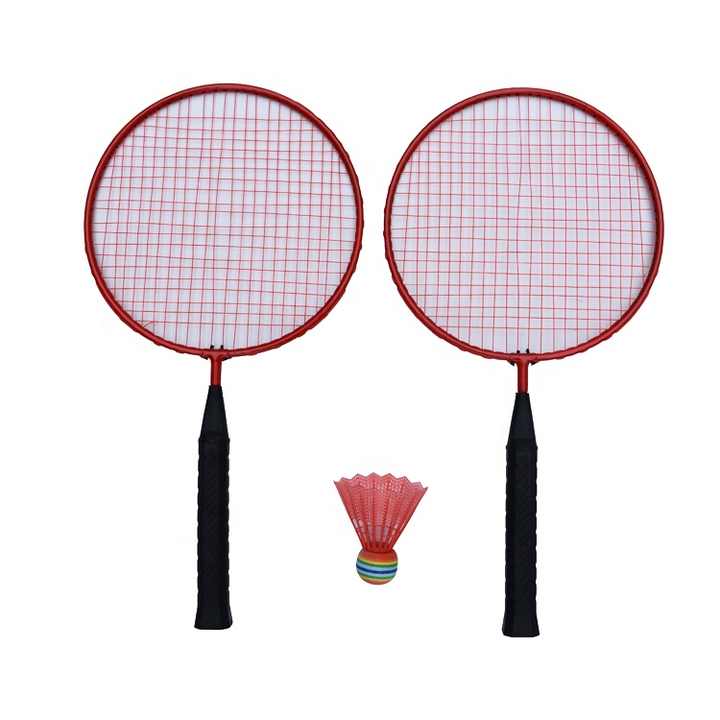 2 Player Outdoor Sports Toys - Steel Mini Short Badminton Racket for Kids