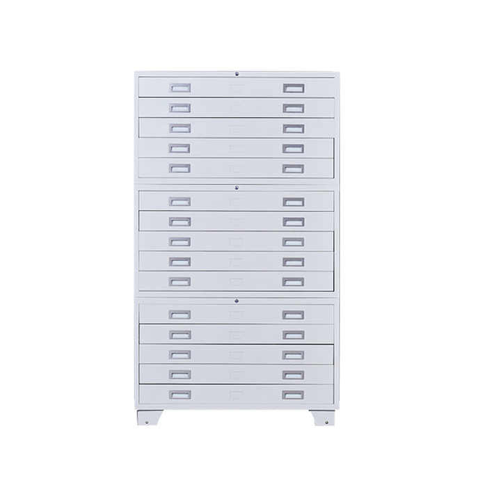 15 Drawer File Map Cabinet - Efficient A3 Paper Storage