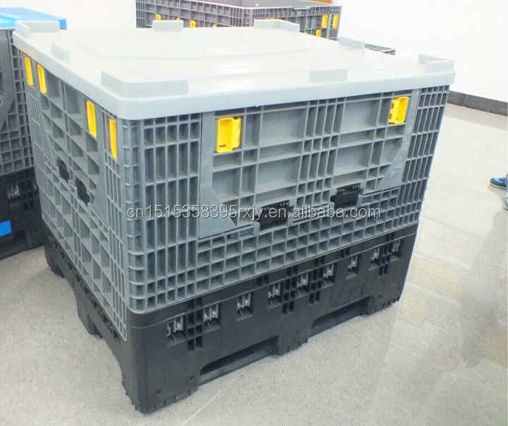 Euro palette conteneur boîte, conteneur de palettes en plastique avec ...