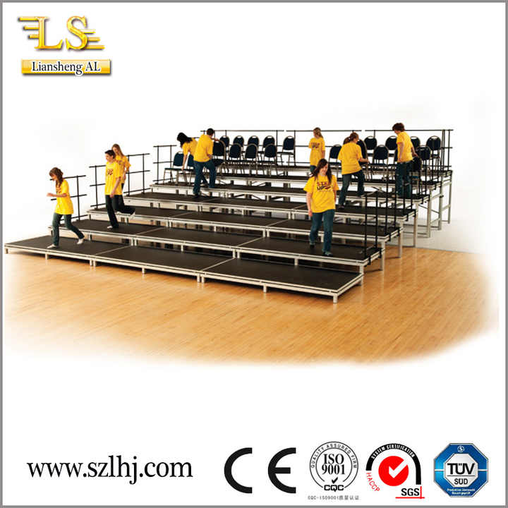 Adjustable aluminum choral stage platform Bridge| Alibaba.com