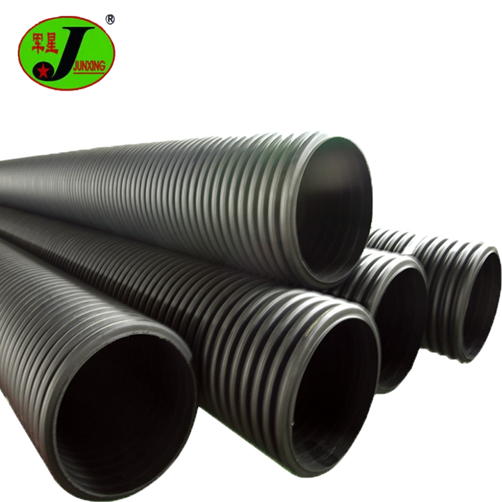 24 Inch Large Plastic Flexible Drain Pipe - Durable & Versatile