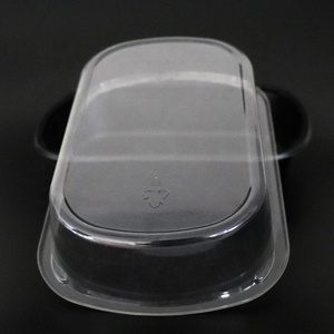 disposable transparent food plastic sushi tray container rectangle ...