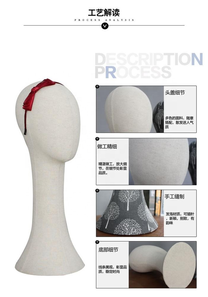 Mannequin Neck Covers - Elegant Displays for Hats & Jewelry
