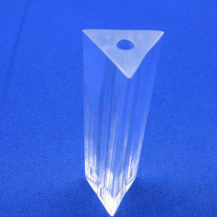 clear Triangle Acrylic Rod, Big Triangle Plastic Rod, Triangle Glass ...