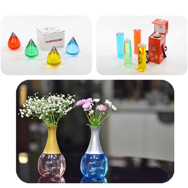 Colorful Plastic Throwing Fire Extinguishers - Class A, B, C