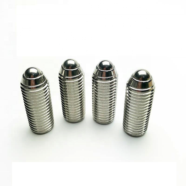 Stainless Steel Hex Socket Spring Ball Plunger Grub Screw Ball Point ...