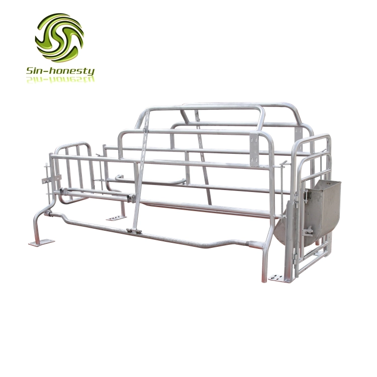 2025 Pig Cages - Durable Galvanized Farrowing Crates