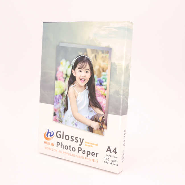 Waterproof 120g 140g 160g 180g 200g 230g 260g 300g A3 A4 Double Sided Glossy Photo Paper/Inkjet ...