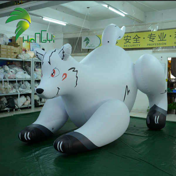 Giant Wolf Plushie - Big Snow Blower Toy for Fun & Comfort