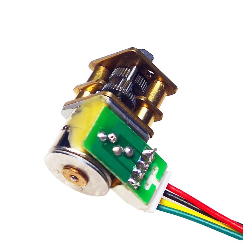 High Torque Micro Stepper Motor with Gearbox - 3.3V DC