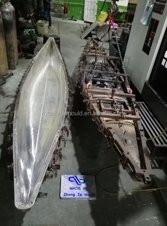 Customized LLDPE Plastic Big Rotomolded Rescue Boat Mold