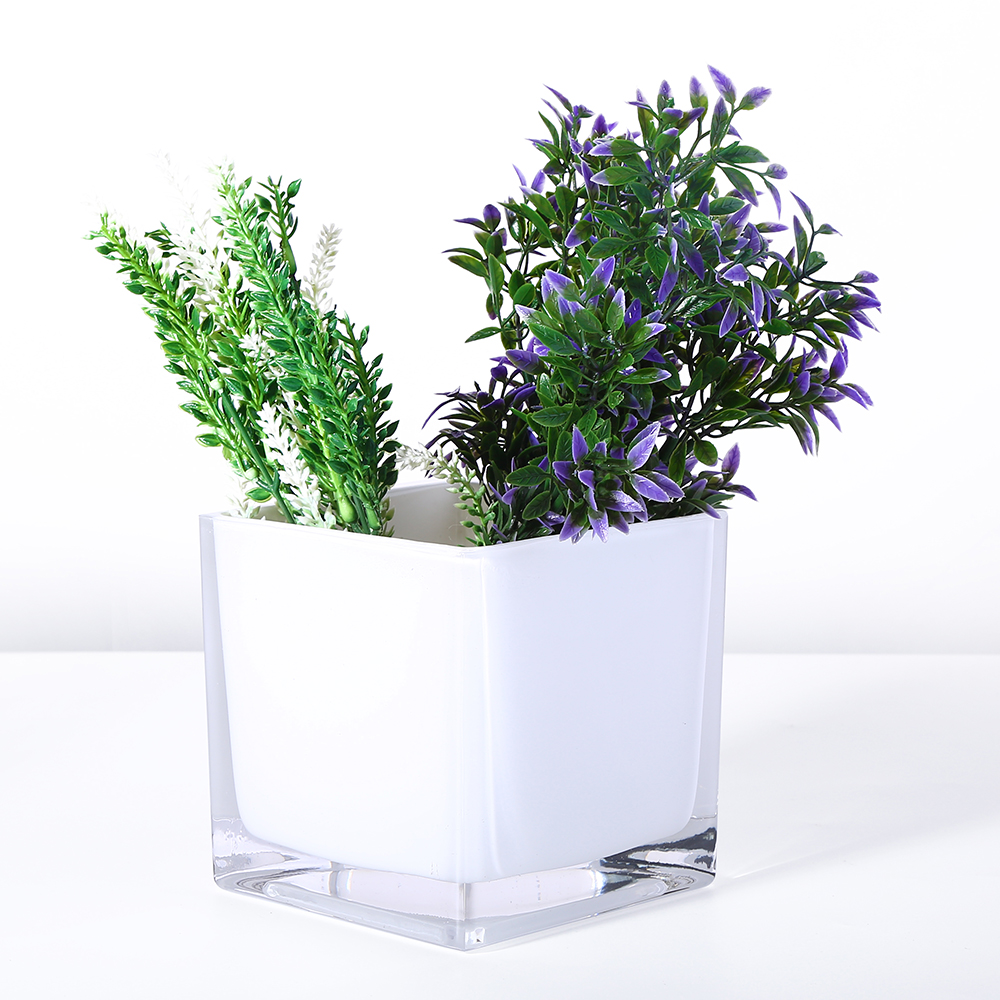 Verified Supplier White Square Vase Customizable Design | Alibaba.com