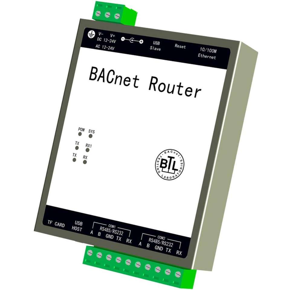 Bacnet Router with 2 Buses - Efficient Bacnet Routing