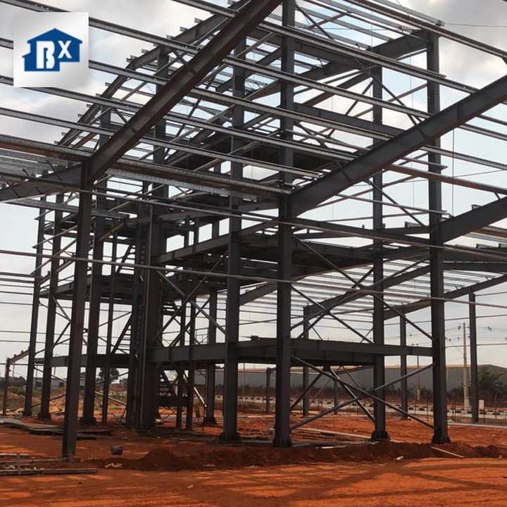 Steel Structure Shopping Mall Storage Shed Construction