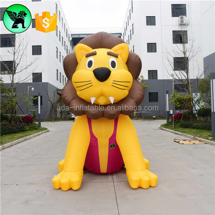 3m High Giant Inflatable Lion - Perfect for Events & Ads