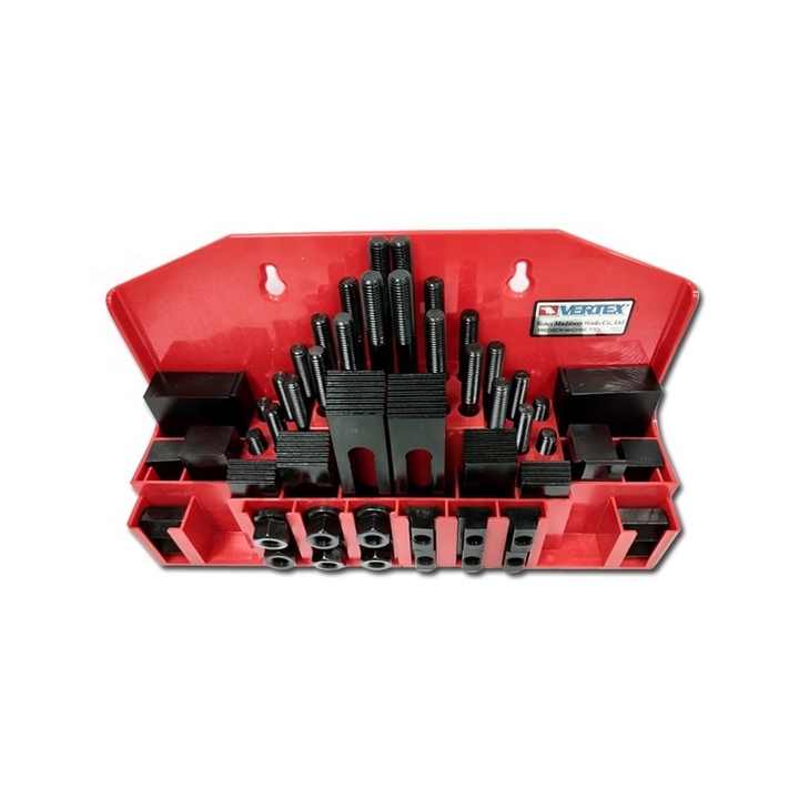 VERTEX 52 Pcs Steel Clamping Kit - Universal Clamping Solutions