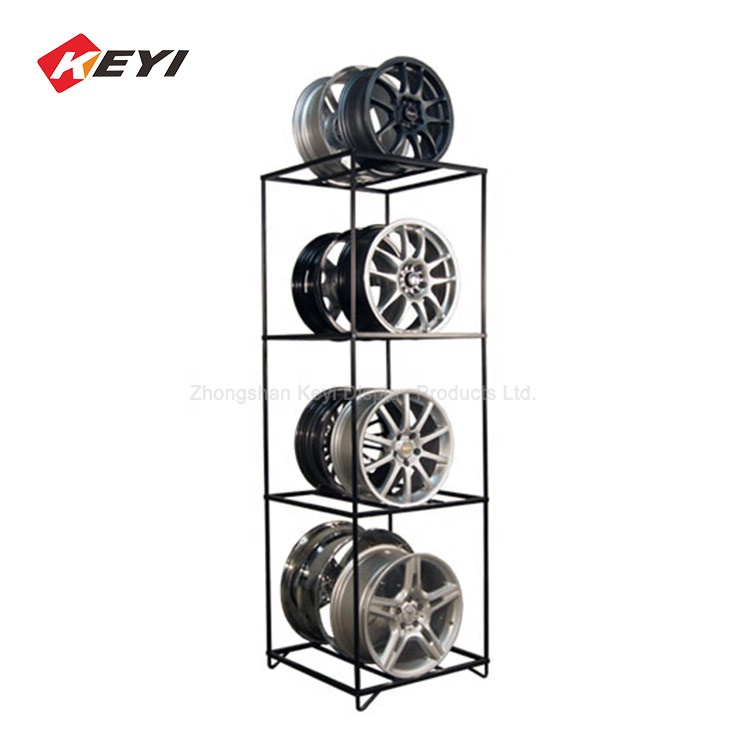 Alloy Wheel Display Racks - Premium Auto Accessories