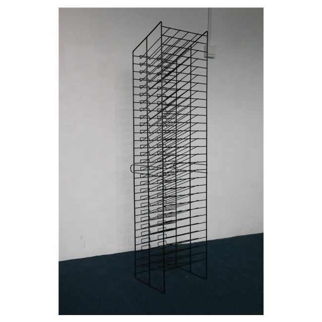 Scrapbook Paper Wire Rack Tower - Craft Store Display