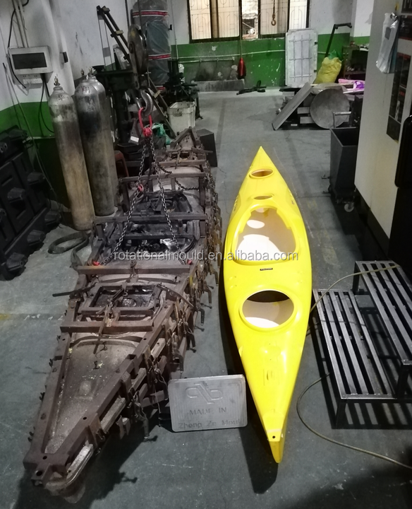 Customized LLDPE Plastic Big Rotomolded Rescue Boat Mold