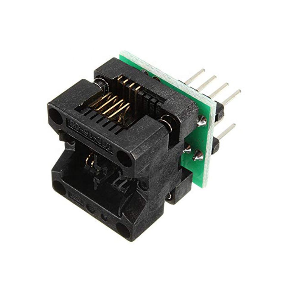 150mil IC Test Socket Converter - SOIC8 to DIP8 Adapter