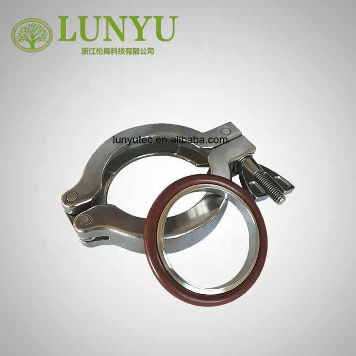 Stainless Steel Vacuum Fittings - KF Clamps for Semiconductors