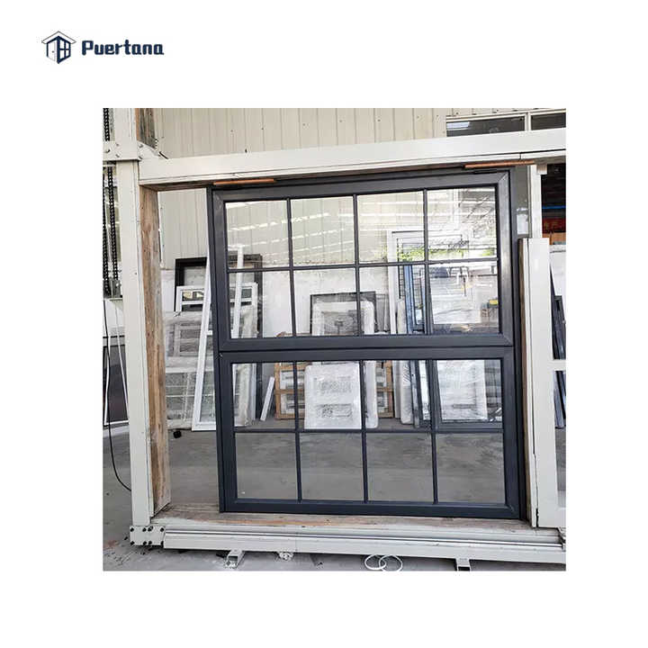 Aluminum Storefront Electric Vertical Sliding Bi-Folding Windows