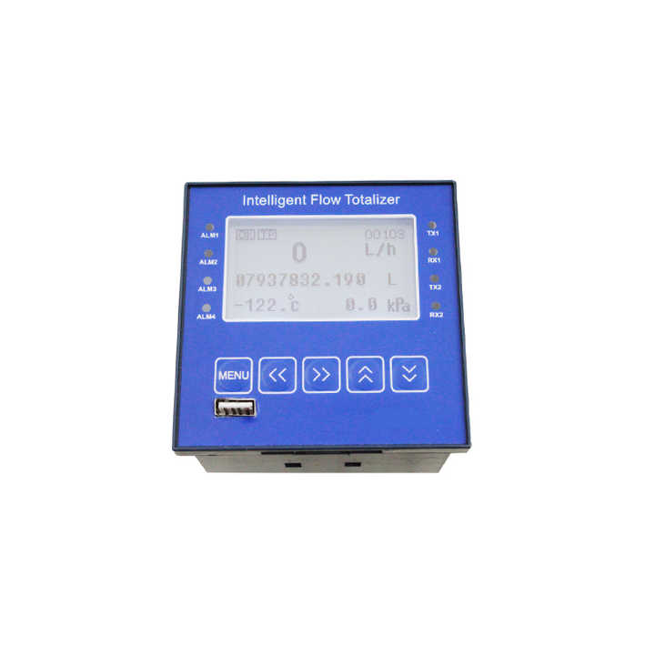 Rs485 Modbus Communication Output Steam Gas and Liquid Measuring Meter Flow Totalizer