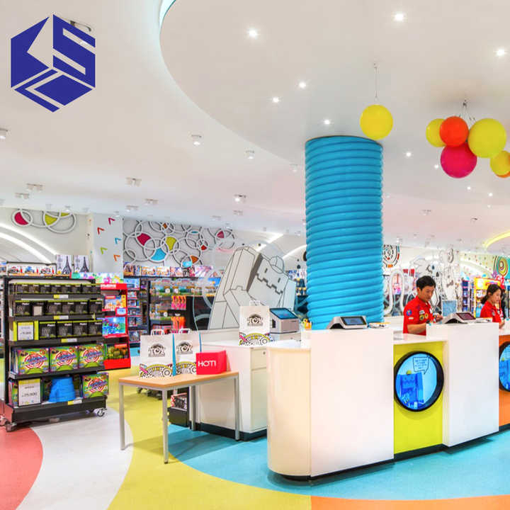 Lovely Retail Toy Shop Interior Design - Eco-Friendly Display