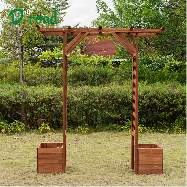 Ubah Ruang Terbuka Anda dengan Solusi bunga kayu pergola Bergaya