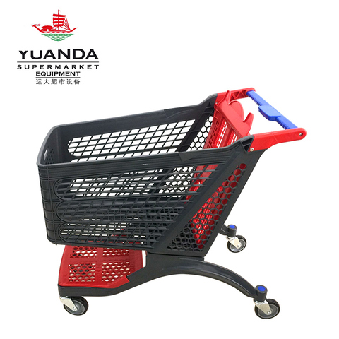 Yuanda American Style Supermarket Shopping Grocery Trolley Cart ...
