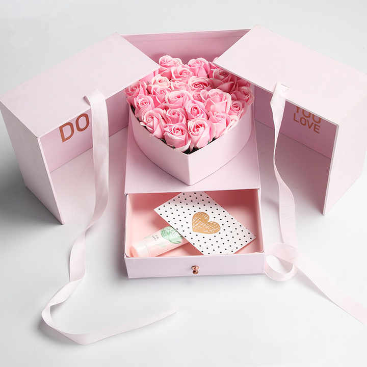 Magic Cube Gift Box - Creative Double Flower Box Surprise