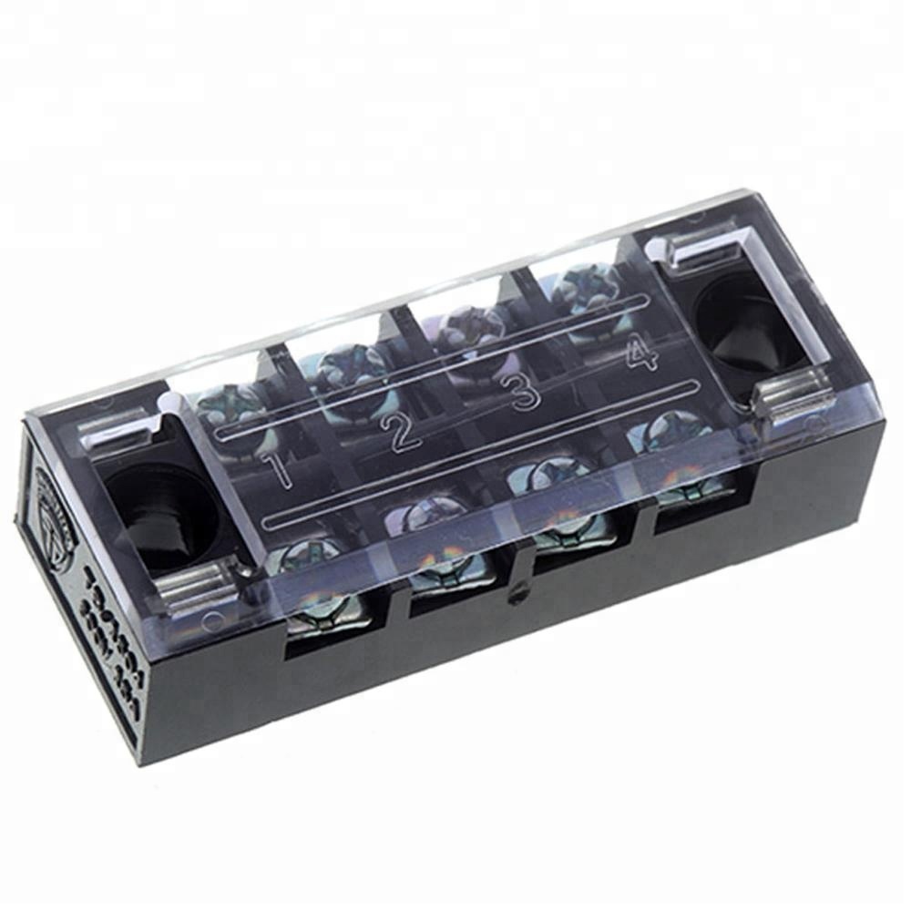 TB-2504L 25A 4-Pole Industrial Transformer Terminal Block