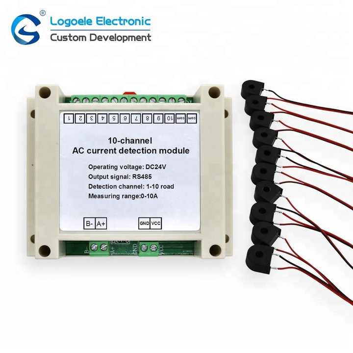 RS485 Output Acquisition Module - 10 Channel Current Sensor