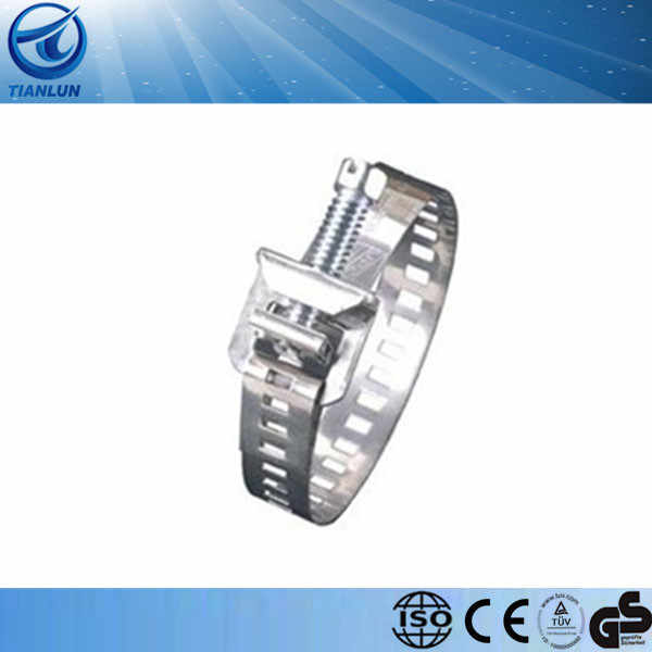 Heavy Duty Double Locking 3 Inch Pipe Clamp - Stainless Steel