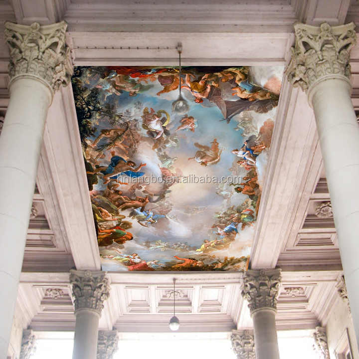 Greek Mural Ceiling