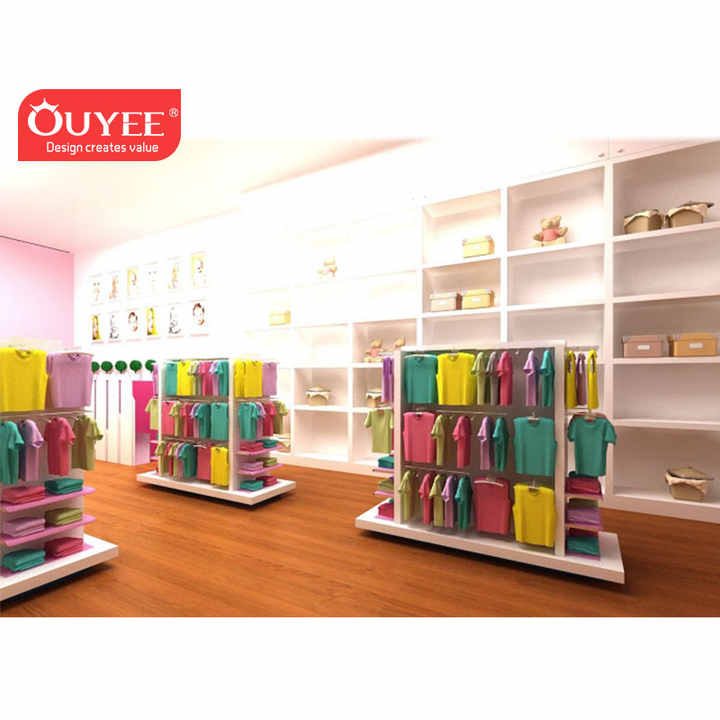 Custom Kids Store Display - Baby Clothes Interior Design